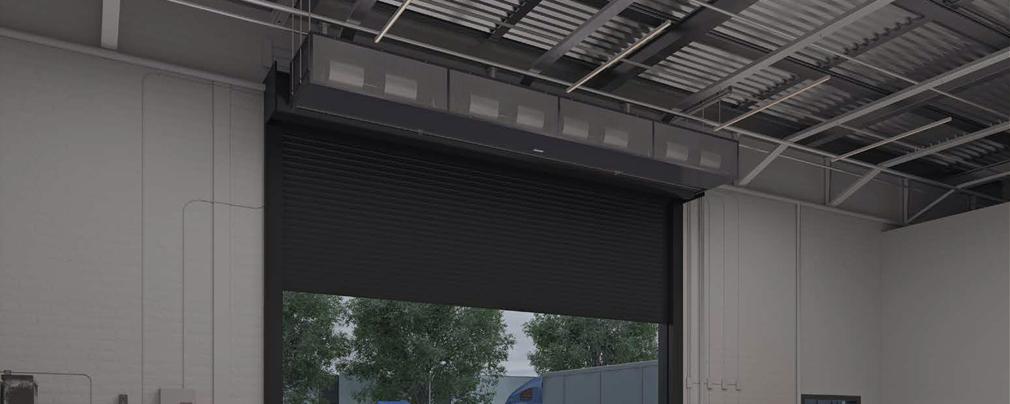 Industrial Air Curtains | Coldmatic Building Systems | Save energy