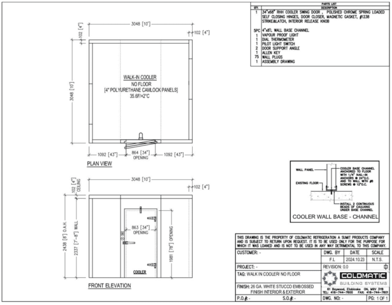 Resources | Coldmatic Building Systems | Etobicoke, Ontario